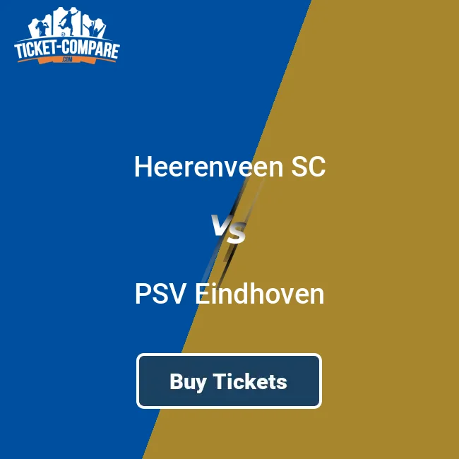 Heerenveen SC vs PSV Eindhoven biglietti